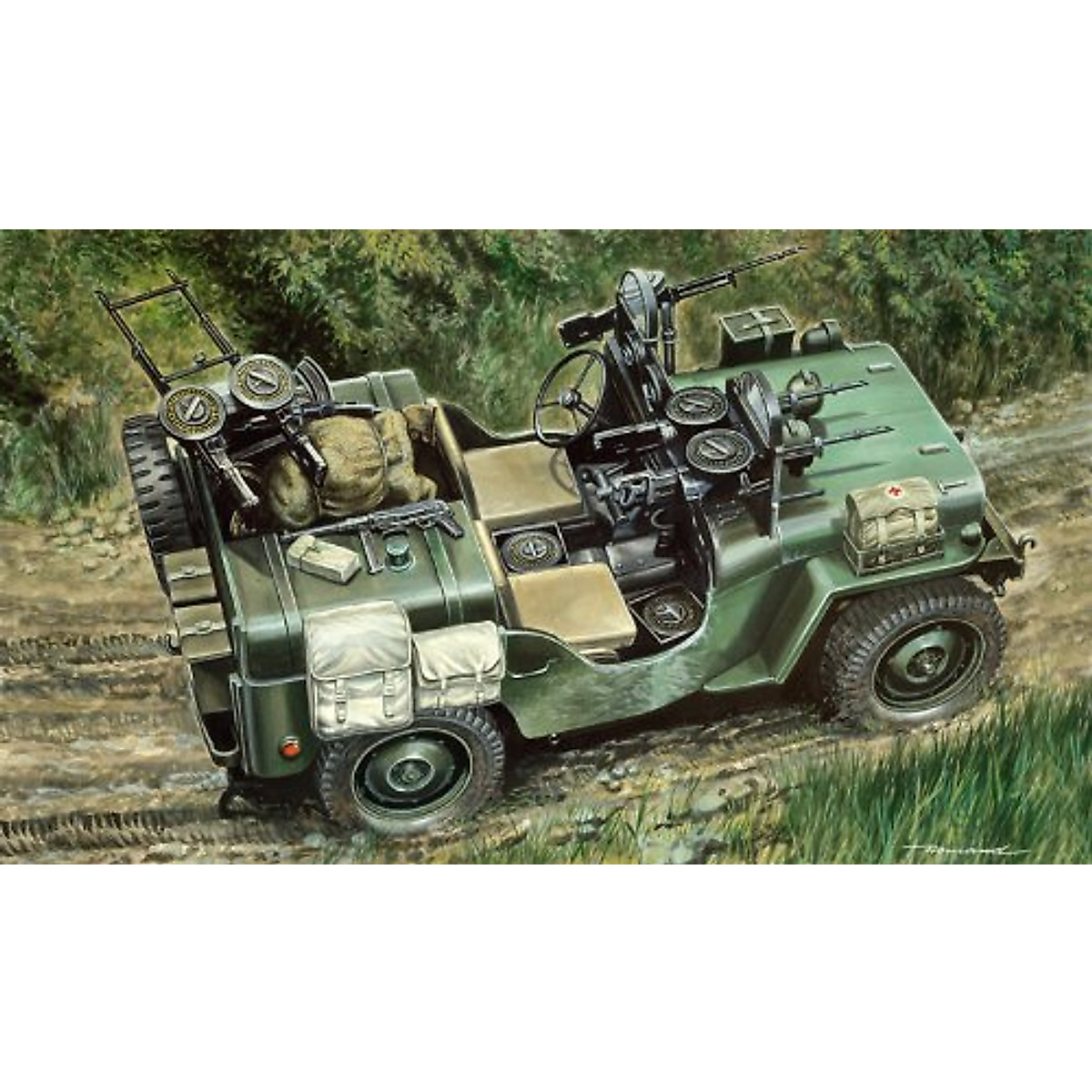 Italeri Commando Car