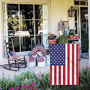 American Flag Garden Flag US Flag Double-Sided Yard Outdoor Decorations Sign