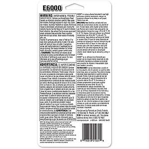 E6000 5510310 Craft Adhesive Mini, 3 Pack