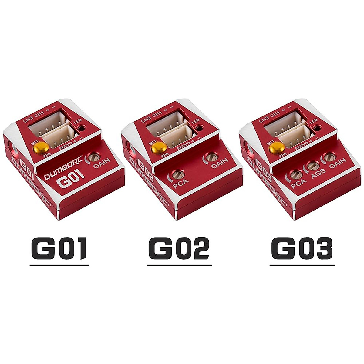 DUMBORC G02 RC Mini Gyroscope Micro Gyros Lightweight Drift Car Balancer for Speed Car/Pull Car/RC Cars