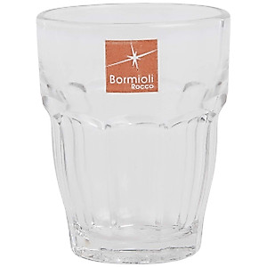 Bormioli Rocco Rock Bar Stackable Shot Glasses – Set Of 6 Dishwasher Safe Drinking Glasses For Liquors & Spirits – 2.25oz Durable Tempered Glass