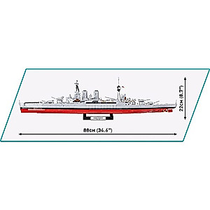 COBI Historical Collection: World War II Warships HMS HOOD