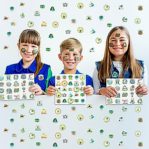 Jetec 700 Pcs Red Ribbon Week Tattoos Drug Free Stickers Set, Include 200 Pcs Red Ribbon Awareness Tattoos Temporary Tattoo 500 Pcs Say No to Drugs Sticker for School Event Anti Drug Campaign Support