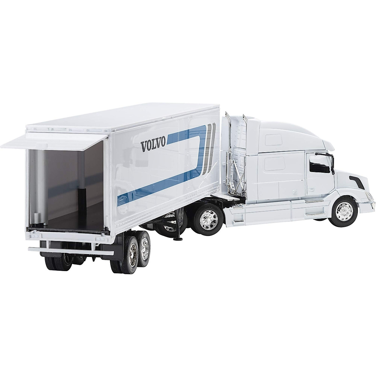 Wheel Master International Lonestar Tractor Trailer Play Toy Truck Vehicle for Kids, Lonestar Design, with Functions, Pre Built Semi, Realistic Look and Openable Doors Great Gift for Children