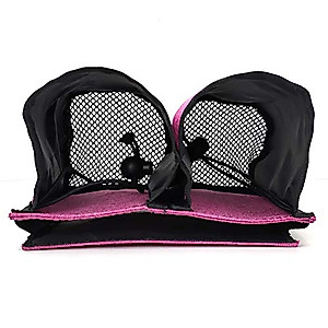 Luggage Travel Drink Bag Cup Holder Free Your Hand for Drink Beverages Caddy Coffee with Backpack Fits All Suitcase Handles (Pink)