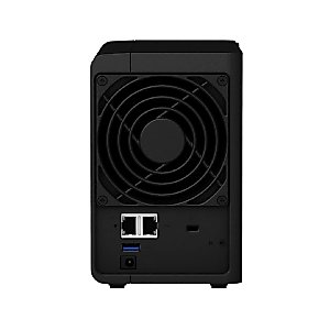 Synology DiskStation DS220+ NAS Server with Celeron 2.0GHz CPU, 6GB Memory, 8TB SSD Storage, 2 x 1GbE LAN Ports, DSM Operating System