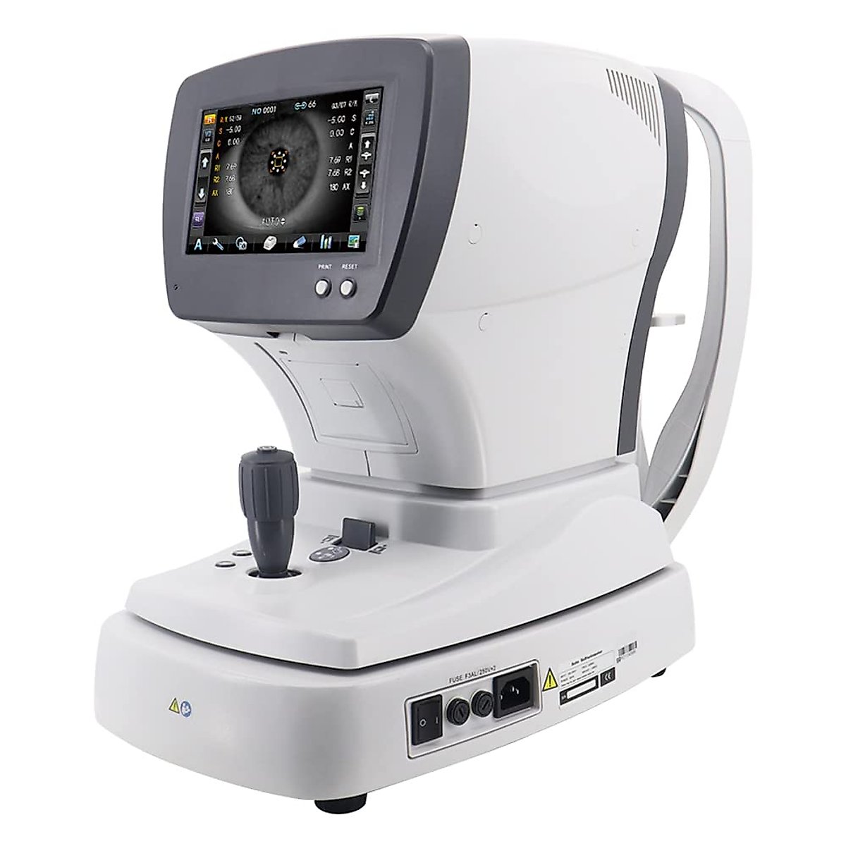 Aist Optics Auto Refractor Refractometer with Keratometer Optical Optometry Machine FA-6500K, White