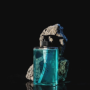 GROWUS Recover Therapy Shampoo for Men - Tea Tree, Peppermint, Scalp Sebum Control, Strengthening and Free from Paraben and Sulfate Anti Hair Loss Shampoo for Dry Scalp (16.9 Fl Oz / 500ml)