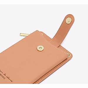 Womens Cellphone Crossbody Bag Small Light Leather Shoulder Purse Handbag Card Wallet Lanyard Case Girls Satchel Pouch