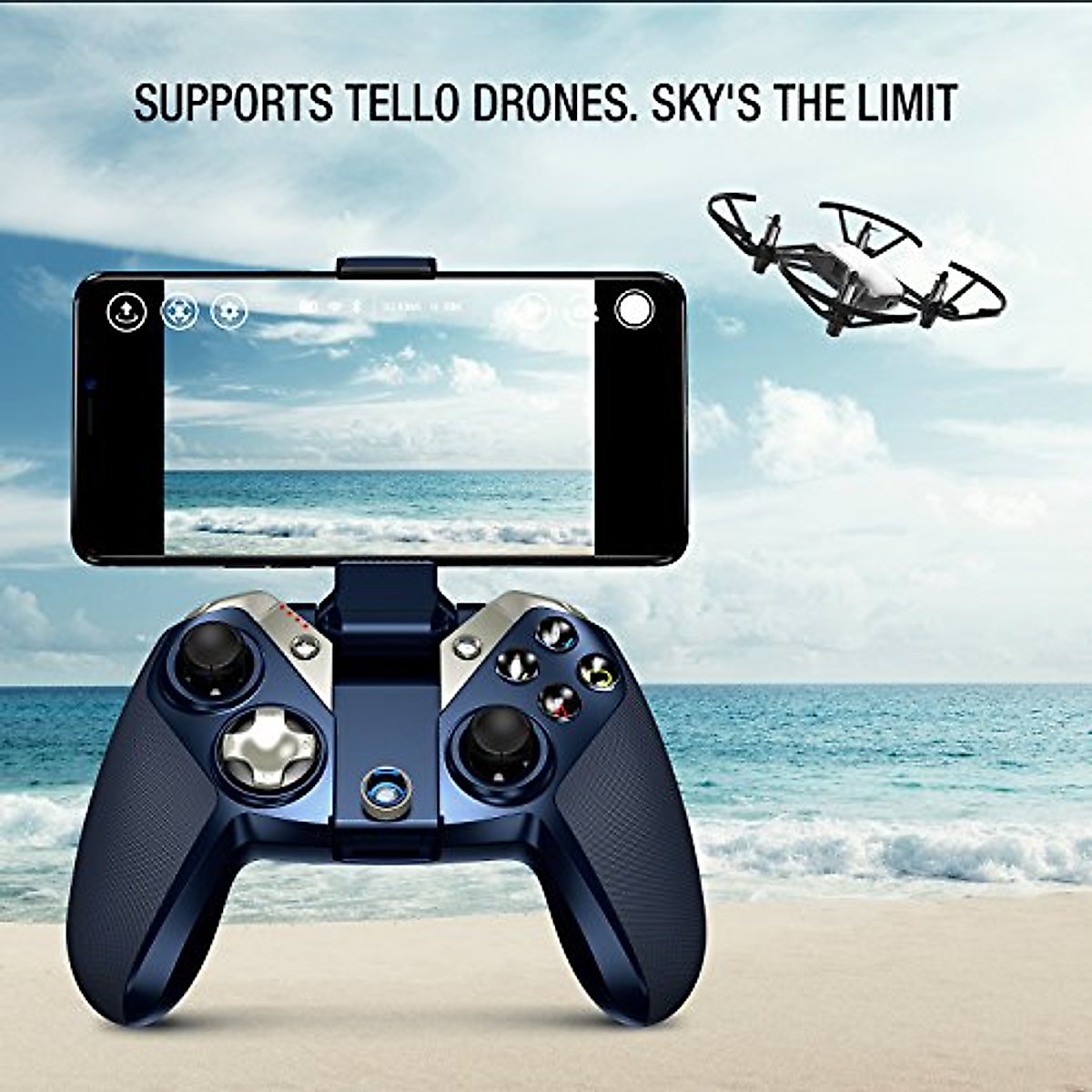 GameSir M2 Gaming Controller Gamepad Compatible with Apple TV, iPhone, iPad, iPod touch, Mac, Tello Drone