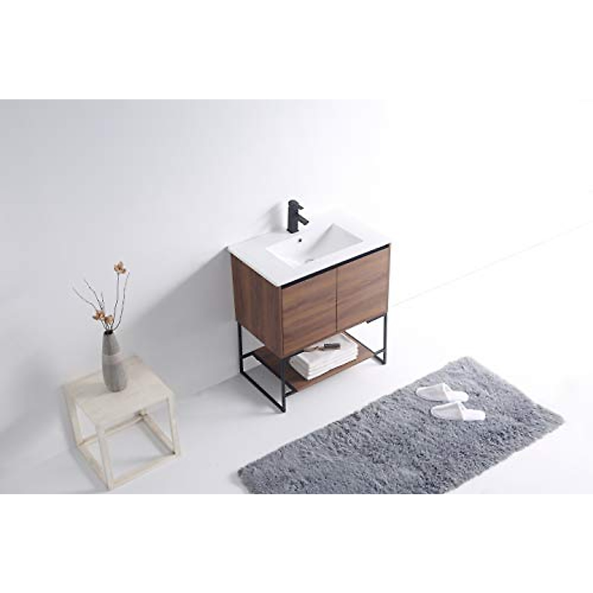 Fine Fixtures - 30" Inch Bathroom Vanity and Sink, Knob Free Design - Urbania Collection