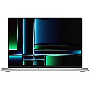 Apple MacBook Pro 16.2" with Liquid Retina XDR Display, M2 Max Chip with 12-Core CPU and 30-Core GPU, 64GB Memory, 1TB SSD, Silver, Early 2023