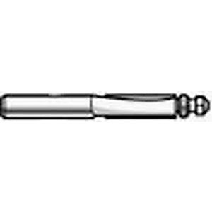 Bosch 85683M 1/2-Inch Diameter 3/8-Inch Cut Carbide Tipped Top Bearing Core Box Router Bit 1/4-Inch Shank