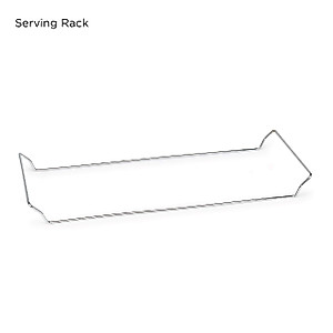 Laroma Baking Stone Set, 15-Inch Includes Serving Rack and Pizza Cutter Wheel, 15 Inches, Beige