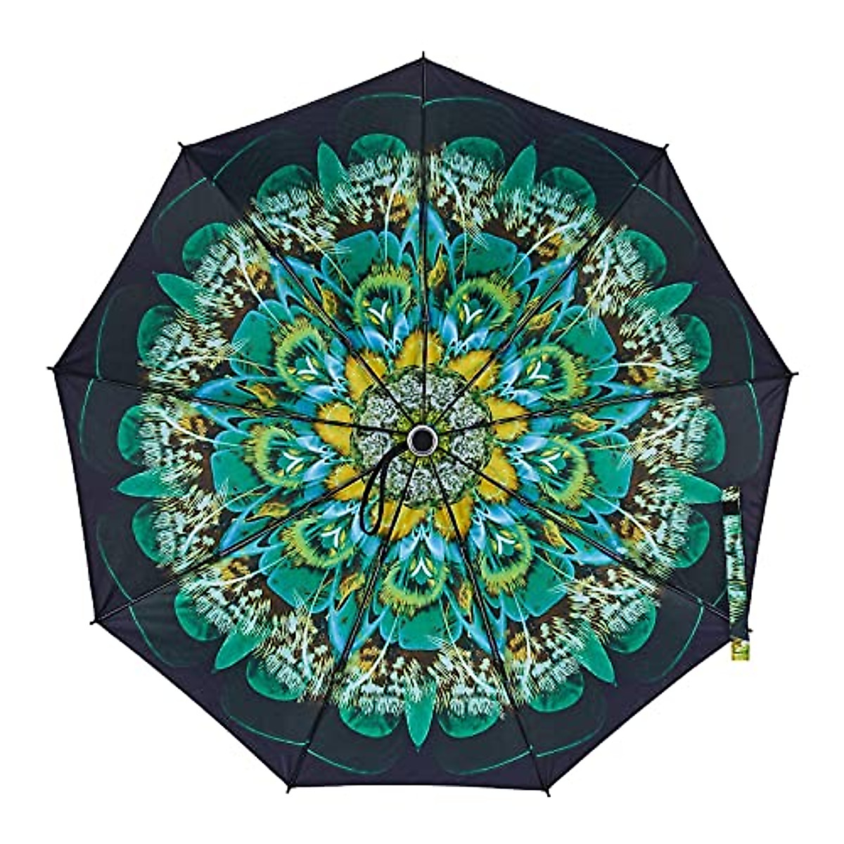 ElifeAcc Windproof Travel Umbrella, Golf Rain Umbrellas for Men & Women - UMBRELLAS Spectrum Popular Style for Travel, Camping, Hiking, Backpacking, Fishing and Other Outdoor Activities