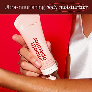 Alleyoop Smooth Operator Stubble-Softening Body Moisturizer - Vitamin A, C, E and Jojoba Oil Hydrate and Soften Your Skin - Works for Pre and Post Shave - Cruelty-Free and Paraben Free