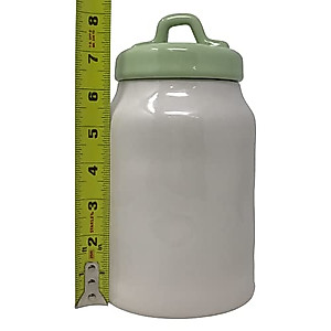 Rae Dunn by Magenta Easter Food Storage Canisters with Air tight lid (Easter Treats/White/8.5" Height x 4.5" Diameter)