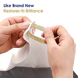 Peaknip Extra-Large Polishing Cleaning Cloth Pure Cotton Made in USA for Gold, Silver, and Platinum Jewelry, Eco Friendly Large Cleaner Cloth 11 x 14 in. Keeps Jewelry Clean and Shiny