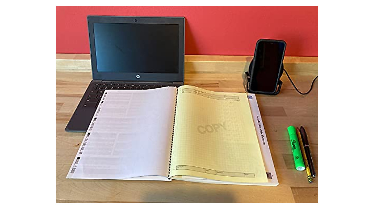 Student Lab Notebook - Carbonless, 50 Duplicate Pages