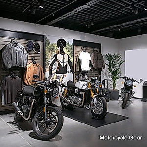 Helmet Holder, Aumotop Motorcycle Helmet Holder Wall Mount with Hook and Wooden Hanger, Multipurpose Tactical Gear Wall Mount Display Stand for Motorcycle Football Cycling Skiing Tactical Gear