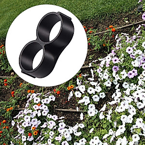 Outus 20 Pieces 1/2 Inch Drip Tubing End Closure Drip Irrigation Hose End Plug Fitting