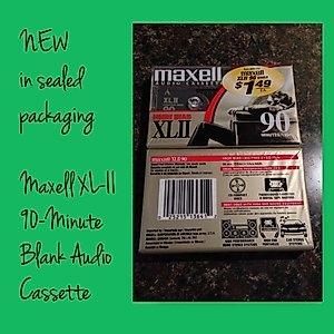 Maxell XL-II 90-Minute Blank Audio Cassette