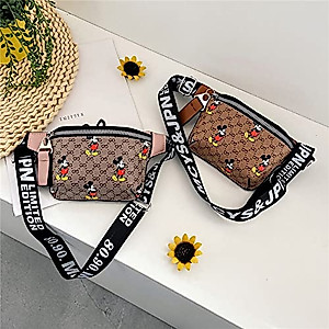 Trendy Cute Cartoon Shoulder Chain Bag for Women, Girls,Teen Girl Shoulder Bag Purse Bag (D)