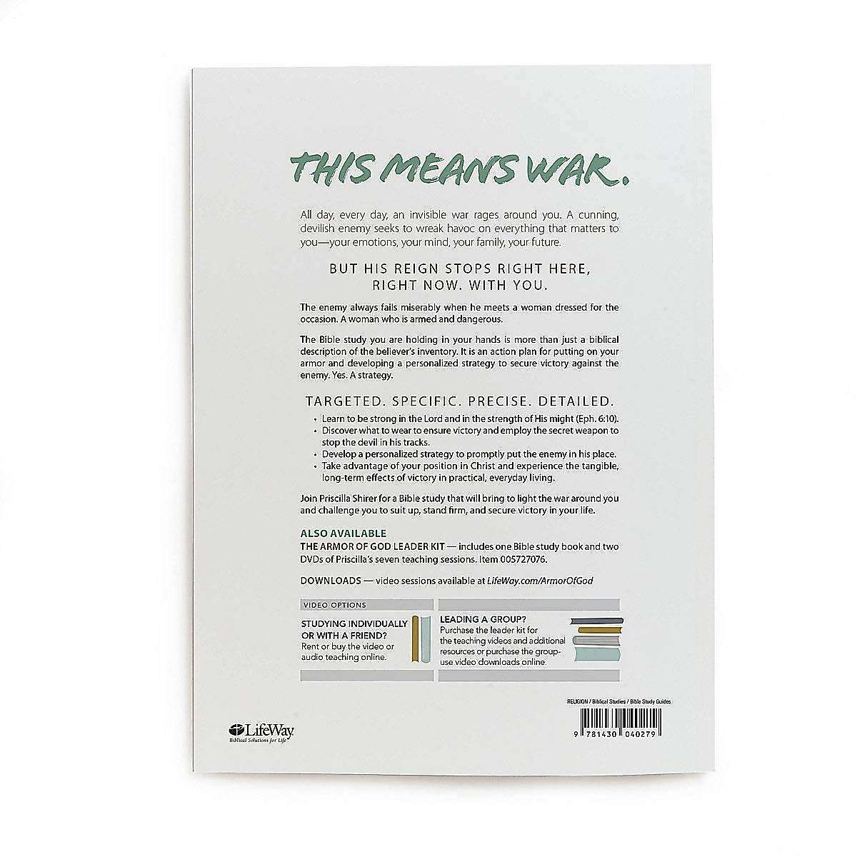 The Armor of God - Bible Study Book