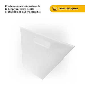 RTIC Cooler Divider for Hard Coolers, Cooler Accessories Perfect for Outdoors, Camping and Travel, Insert to Keep Contents Divided for Organization, 45 QT