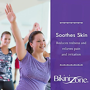 Bikini Zone Medicated After Shave Crème with Soothing Lidocaine, 1 Oz, 3 Pack