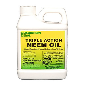 Southern Ag 08722 Triple Action Neem Oil Fungicide Insecticide Miticide, Brown