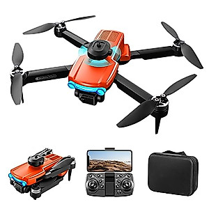 Brushless Motor Drone With 1080P Camera 2.4G WIFI FPV RC Quadcopter With Headless Mode, Follow Me, Altitude Hold, Obstacle Avoidance Toys Gifts For Kids Adults