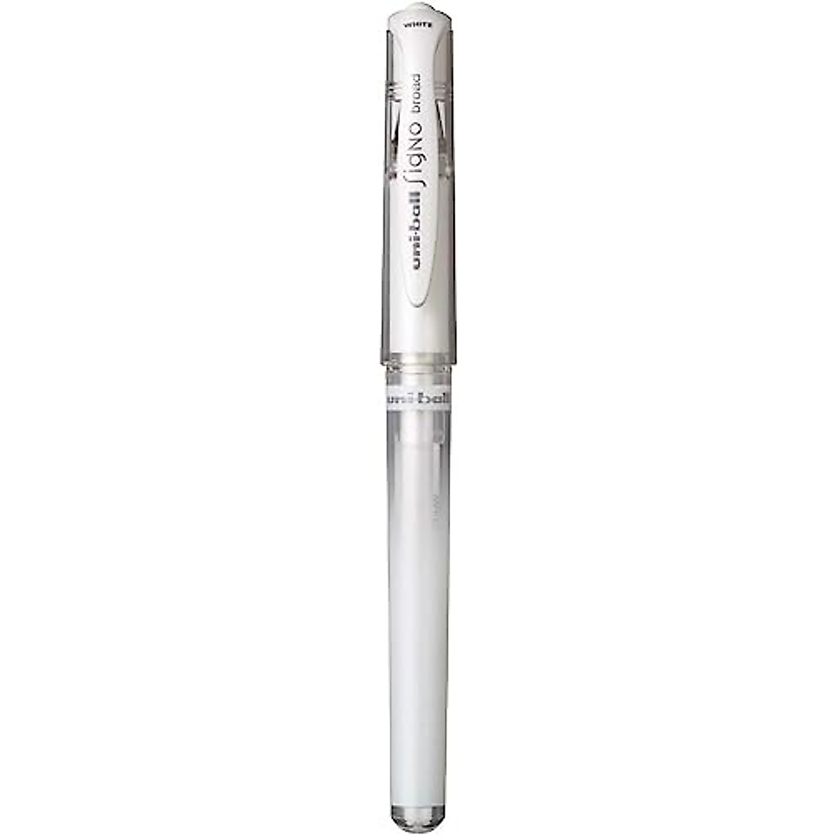 Uni-Ball Signo Broad Point Gel Impact Pen White Ink-1.0mm Value Set of 5