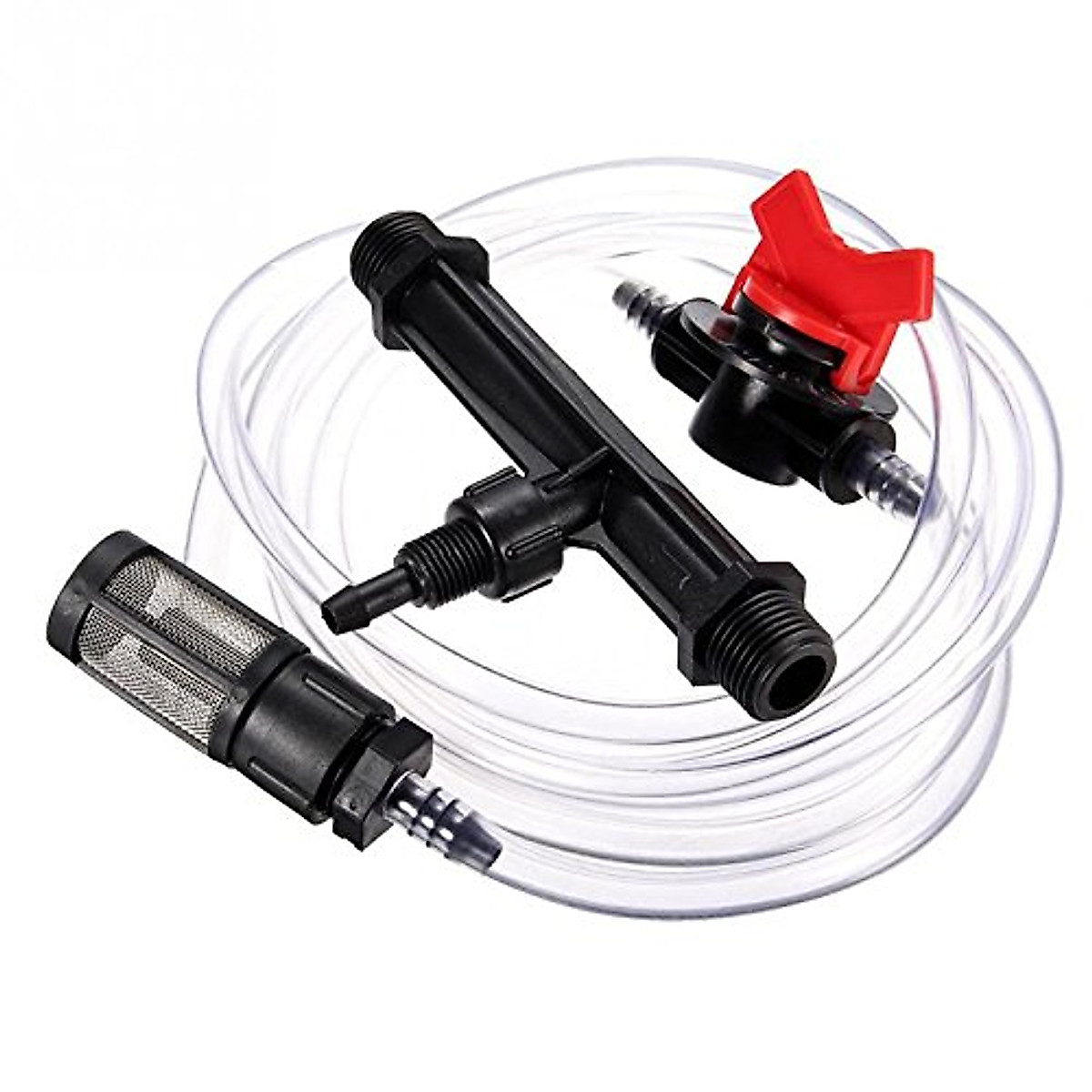 Actopus 1/2 Inch Irrigation Venturi Fertilizer Kit Mixer Injectors Tube Switch Filter