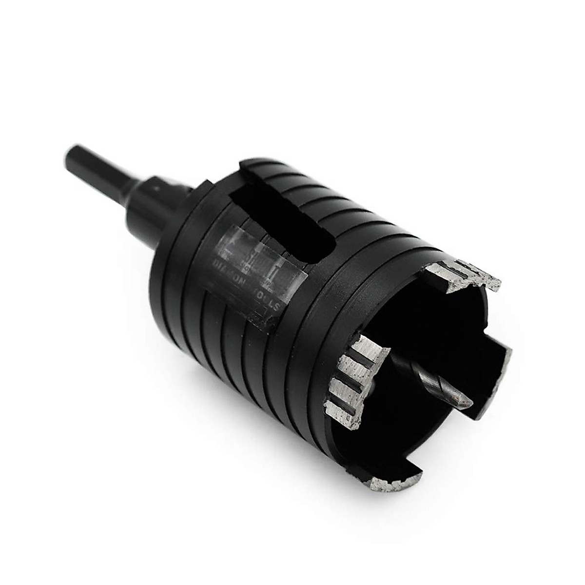 SHDIATOOL Brick Hole Saw for Concrete Granite Block Wall Marble Stones 68mm Diamond Center Drill Core Bits for Angle Grinder and Drills