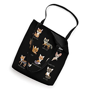 Gray Fox Kit Fox Tibetan Fox Arctic Fox Swift Fox Tote Bag