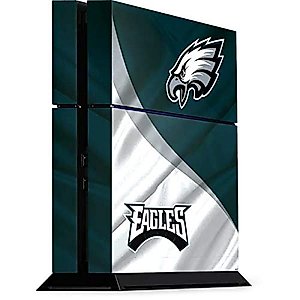 Skinit Decal Gaming Skin Compatible with PS4 Console - Officially Licensed NFL Philadelphia Eagles Design