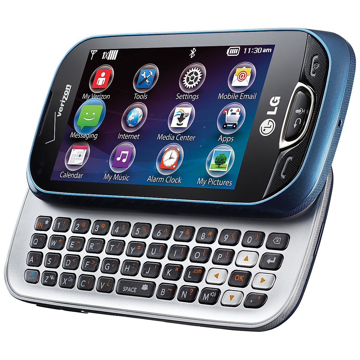 LG Extravert 2, Blue (Verizon Wireless)