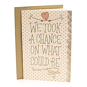 Hallmark 1st Anniversary Card (Chance on What Could Be)