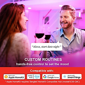 Sengled Smart Bulbs that Work with Alexa, Google, SmartThings, Zigbee Hub Required, BR30 Smart Led Bulb 75W, Smart Recessed Light Bulbs, Color Changing Light Bulb, Smart Flood Light E26, 940LM 1 Pack