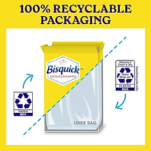 Betty Crocker Bisquick Pancake & Baking Mix, Gluten Free, 16 oz. (Pack of 6)