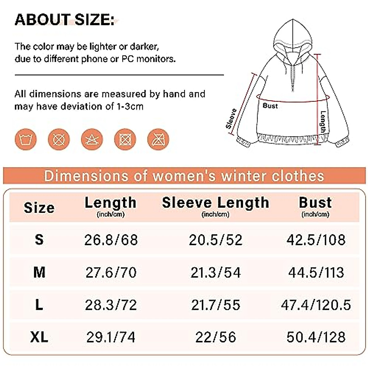 UMIRIKO Alice Blue Women's Hoodie Fleece Sweatshirt Long Sleeve Shirts with Pockets XL 20811