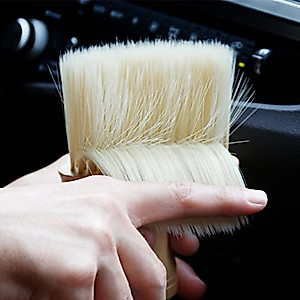 VICASKY Dust Brushes for Cars, Duster for Automotive Dashboard, Air Conditioner Vents, Auto Interior Dust Brush 2pcs