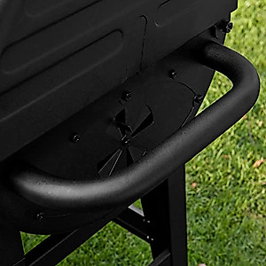 Char-Griller E5030 Dual Function 2-Burner Gas & Charcoal Grill, Black