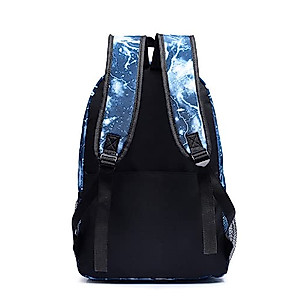 Unisex Children Backpack Travel 3d Prints Casual Sports School Bag Boy And Girl Backpacks Black, One Size