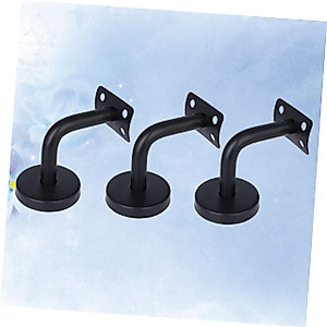 3pcs Handrail Bracket Stair Rail Bracket Bannister Bracket Bannister Support Handrail Support