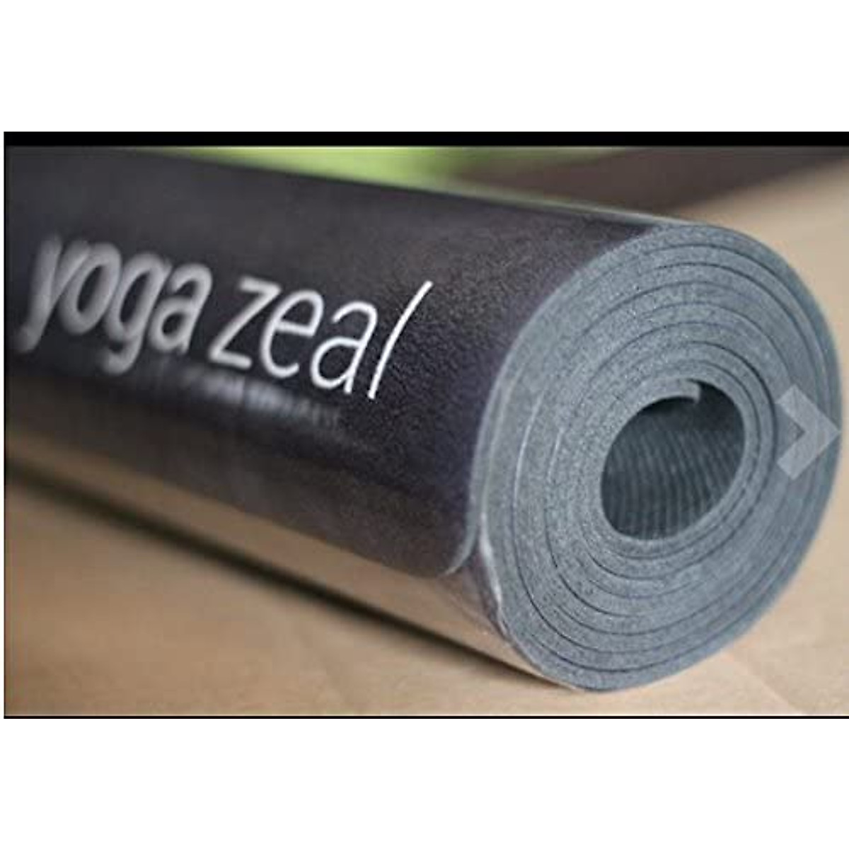 Yoga Zeal Moon Phases Yoga Mat - Luxuriously Soft, Non-Slip, Hot Yoga Mat