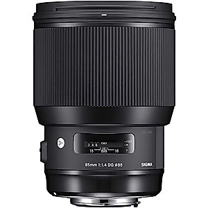 Sigma 85mm f1.4 DG HSM Art Lens for Canon EF Bundle with Canon EOS 5DS R DSLR Camera (Body Only) - International Versions