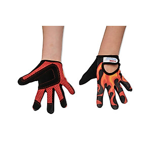 Kiddimoto Kids Cycling Gloves| Anti-Slip Kids Bike Gloves for Boys and Girls| Full Finger Kids Mountain Bike Gloves for BMX, MTB Riding, Gymnastics, Scooters, Skateboard, Rollerblade.