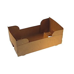 Specialty Quality Packaging 3587 Carry Tray, J-Type, 4-Cup, 5.75" x 10" x 8.75" (Pack of 400)